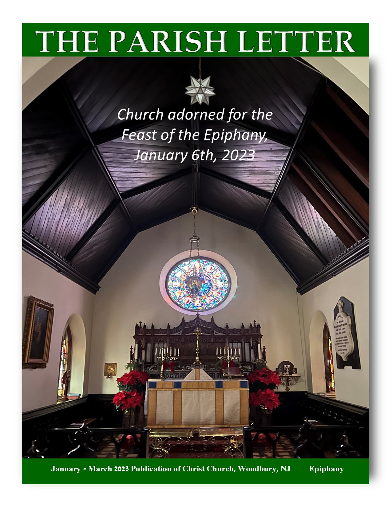 Parish Letter - January - March 2023 - Christ Church Woodbury, Woodbury, NJ