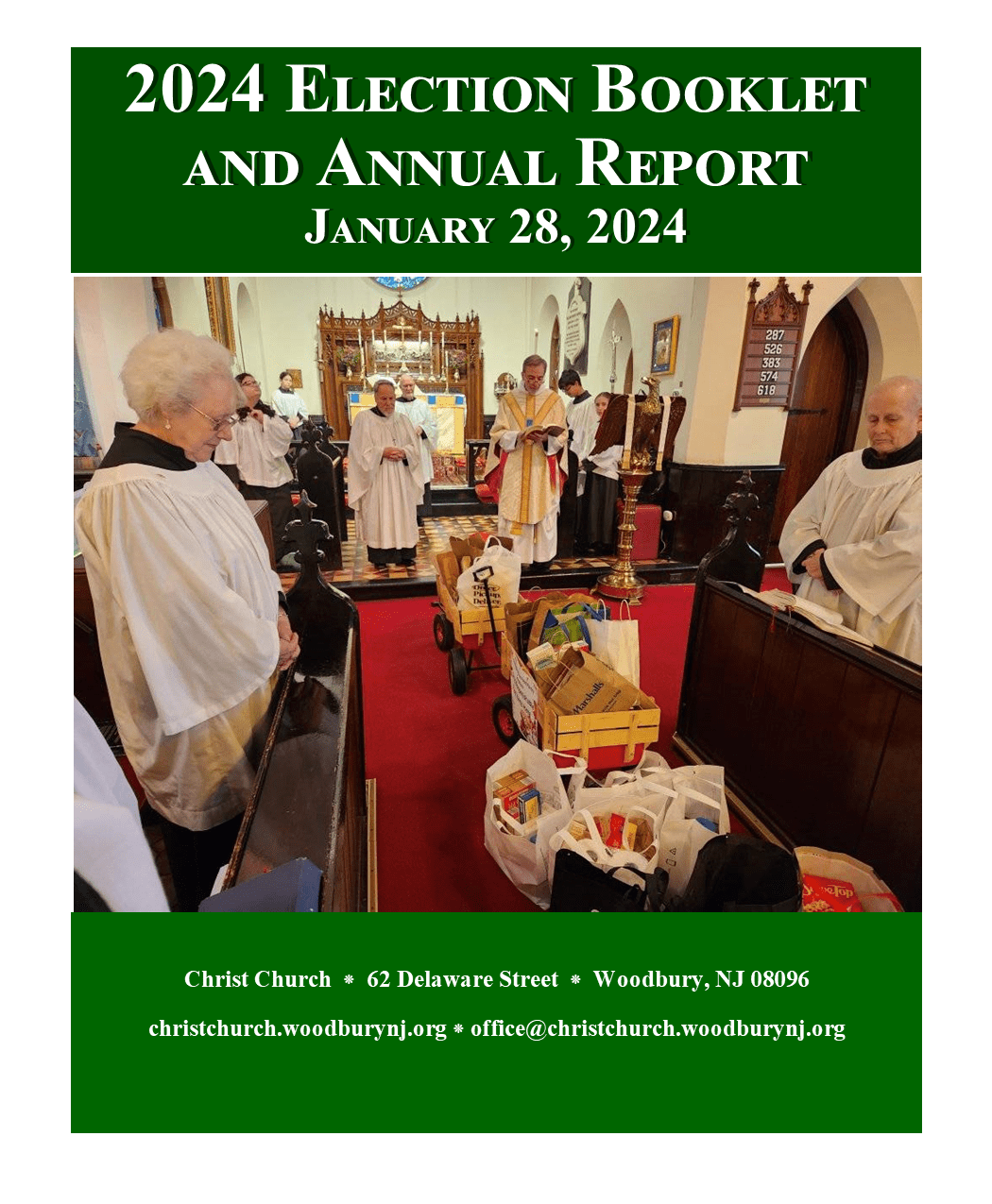 2024 Election Booklet and Annual Report - Christ Church Woodbury ...
