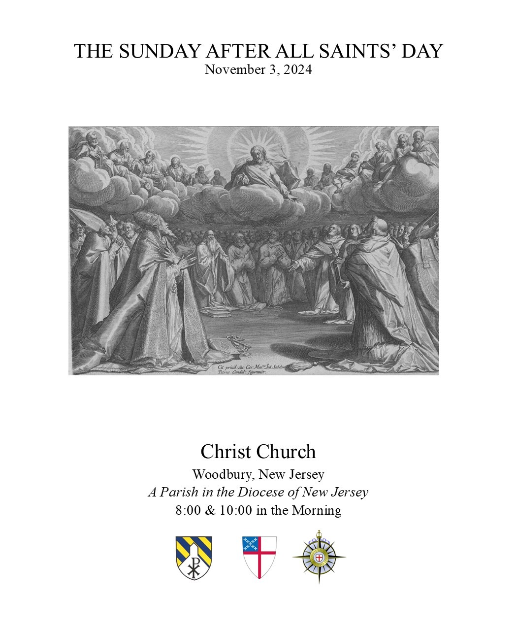 The Sunday after All Saints' Day - November 3, 2024 - Christ Church ...